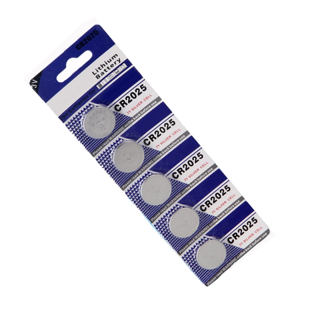 Ciwanning Pack of CR2025 Button Cell Battery Coin Cells Battery for ...