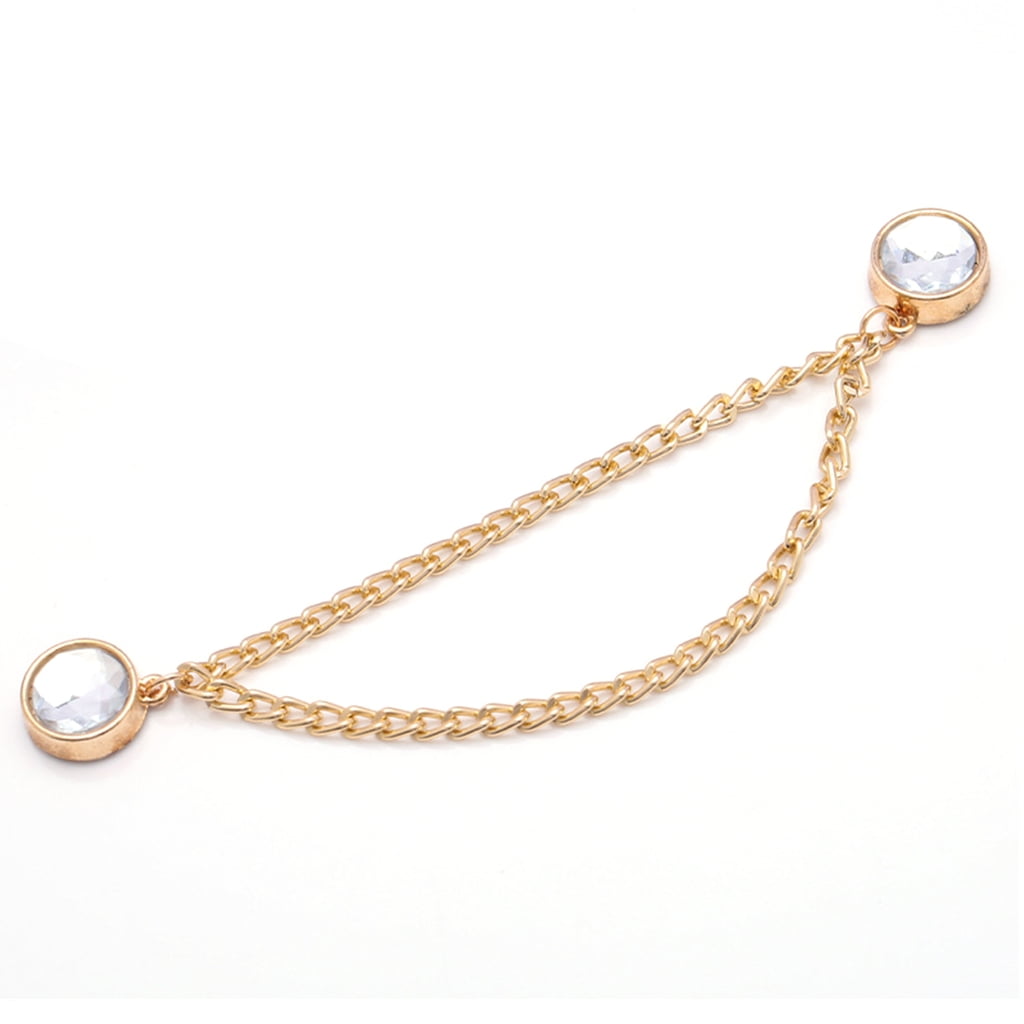 Ciwanning Pants Length Adjuster Clip Pants Rhinestones Clip Pants ...