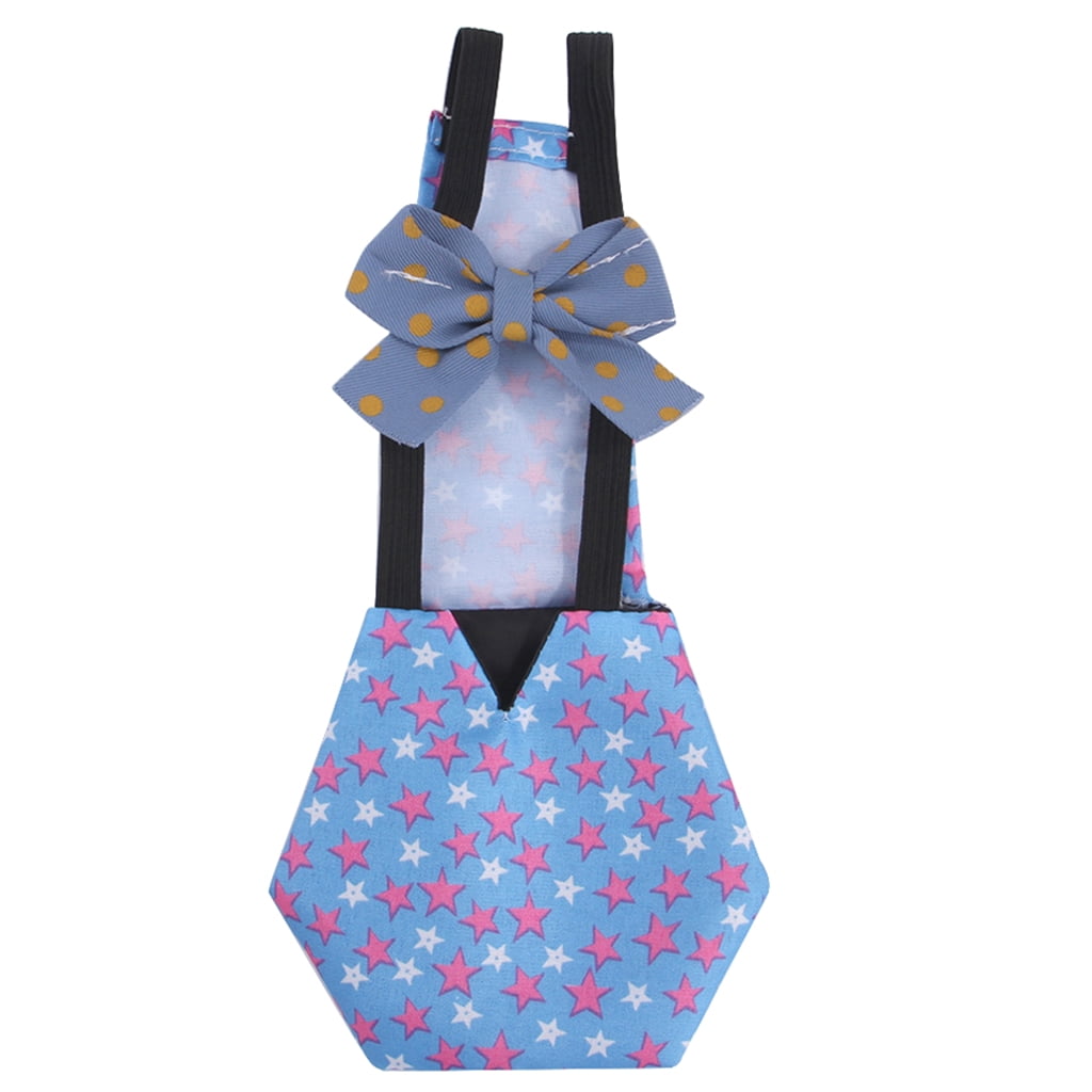 Ciwanning Pet Diaper Poultry Clothes for Duck Chicken Multiple Print ...