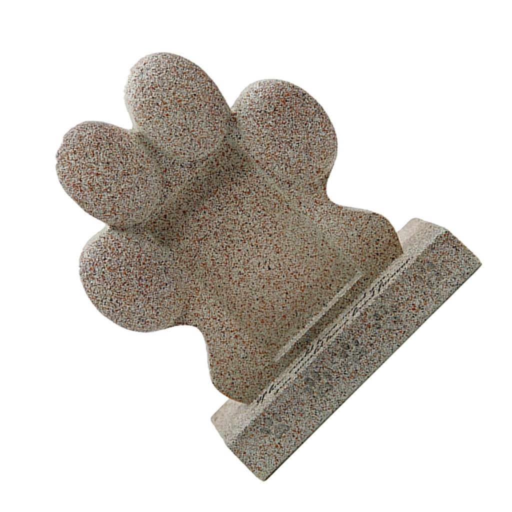 Ciwanning Pet Memorial Stones Pet Dog Resins Paws Shape Ornaments for ...