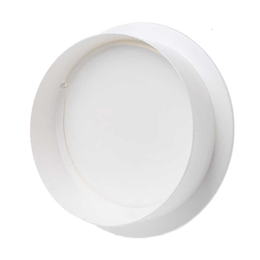 Ciwanning Pipe Draft Blocker Backdraft Damper Ventilation Duct Inline ...