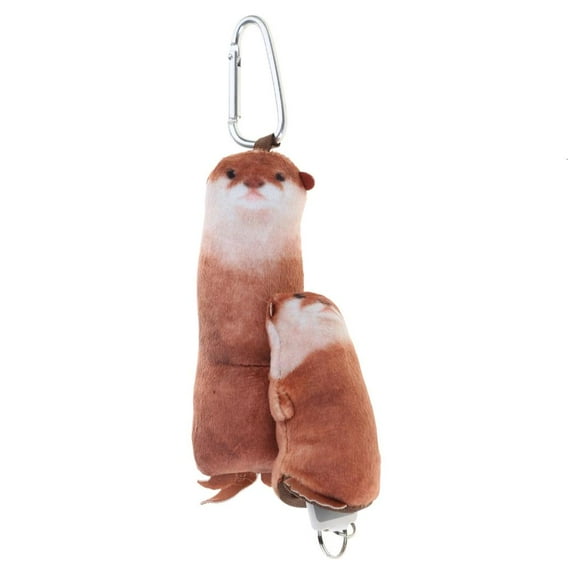 Ciwanning Plush Animal Doll Keychain Seal/Penguins/Otters Pendant Key ...