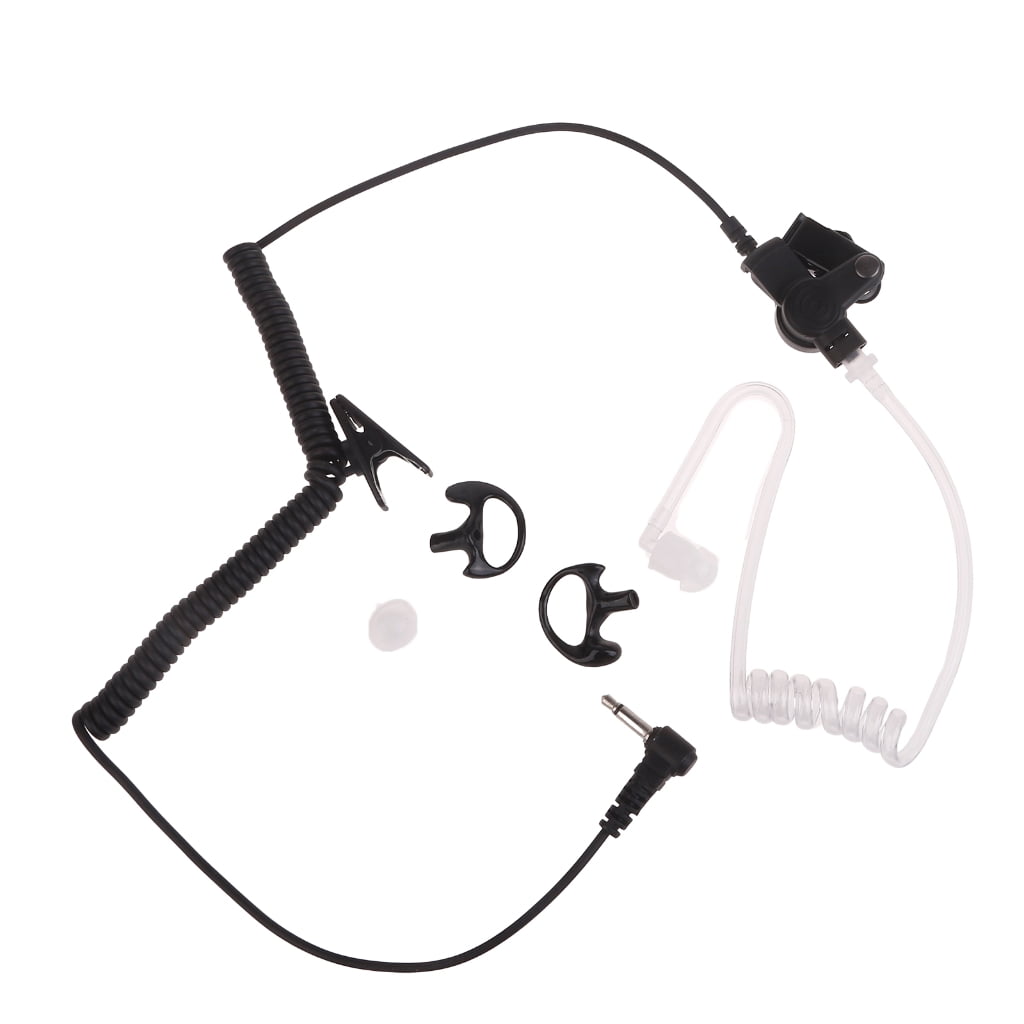 Ciwanning Portable 3.5mm Earpiece Headset Air Conduit Headphones ...