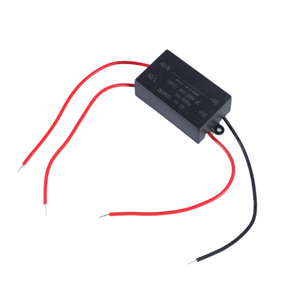 Ciwanning Power Converters 85V~265V to DC5V2A 10W Step Down Power Truck Car Power Supply ...