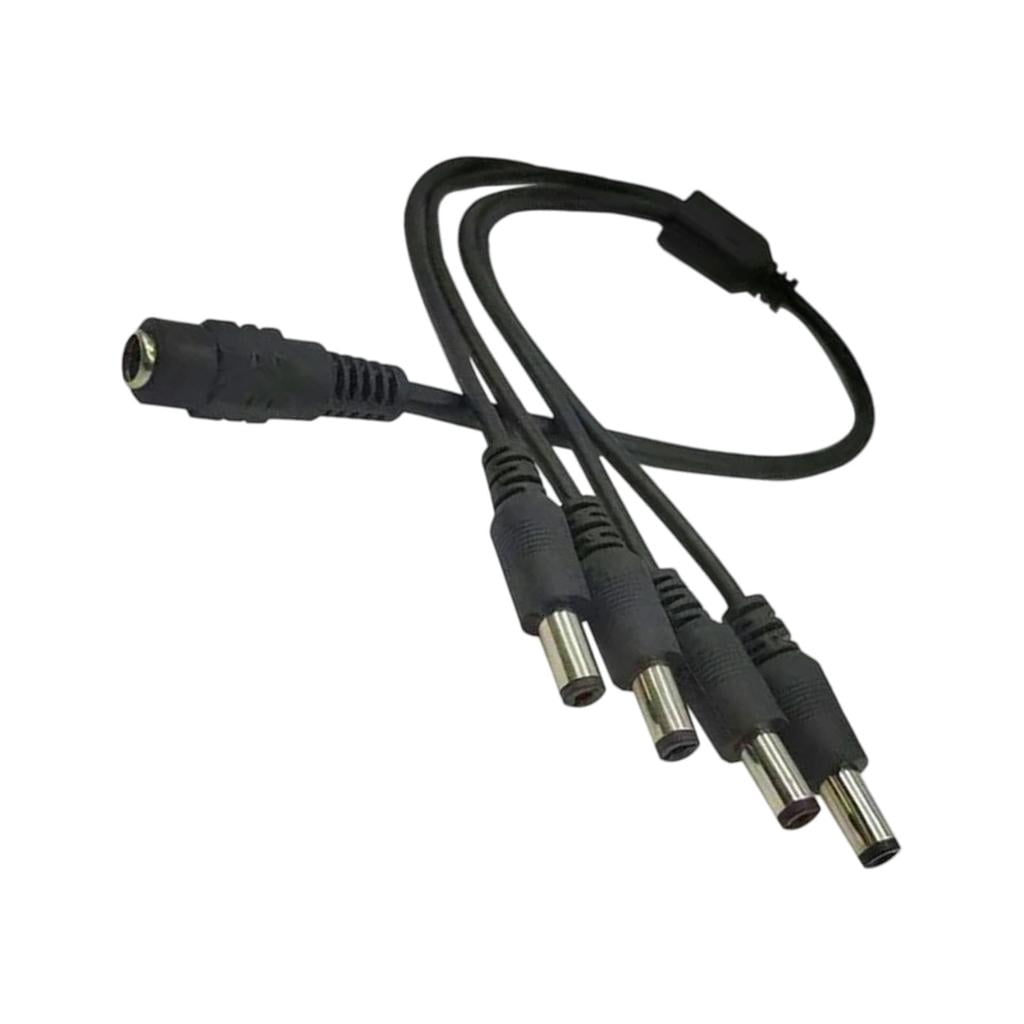 Ciwanning Power Splitter Cable Female Male Extend Power Cord ...