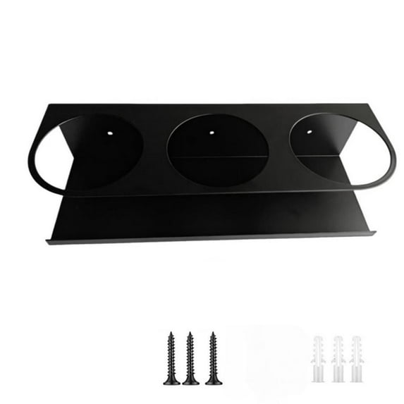 Ciwanning Practical Acrylic Water Bottle Wall Rack Space Saving Home ...