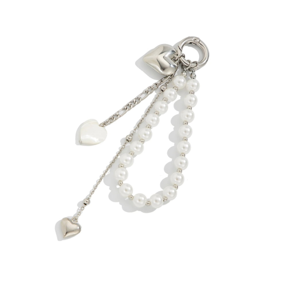 Ciwanning Practical Heart Keychain Unique Tassels Key Pendant Beaded ...