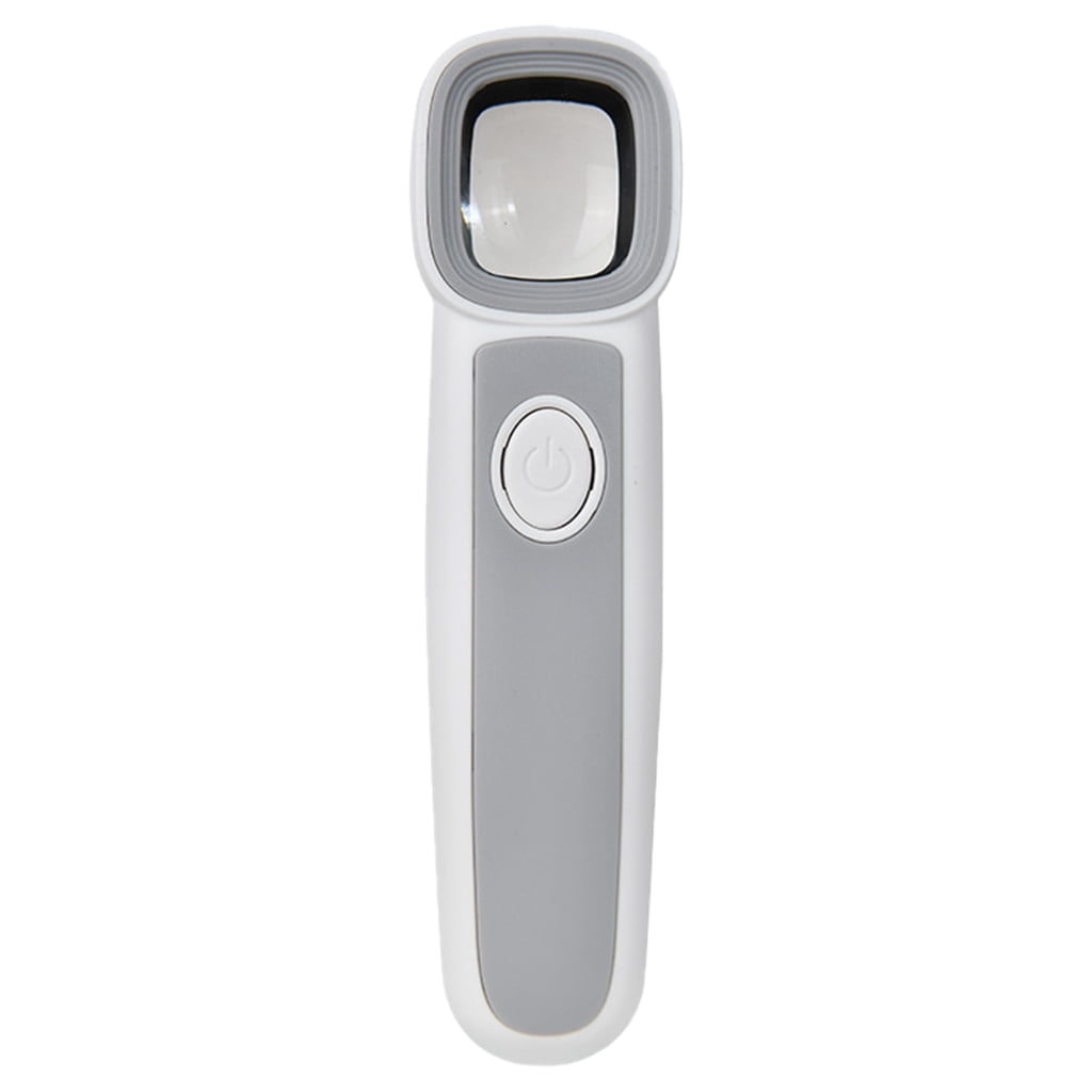 Ciwanning Precisions Handheld Magnifier Glass with 3 LEDS Senior ...