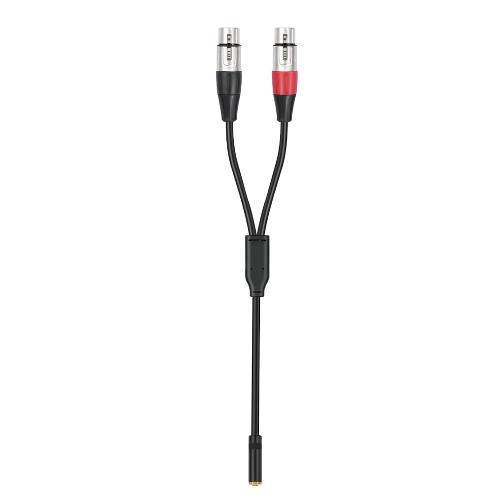 Ciwanning Professional 3.5mm to Double Female Adapter Cable, Balanced ...