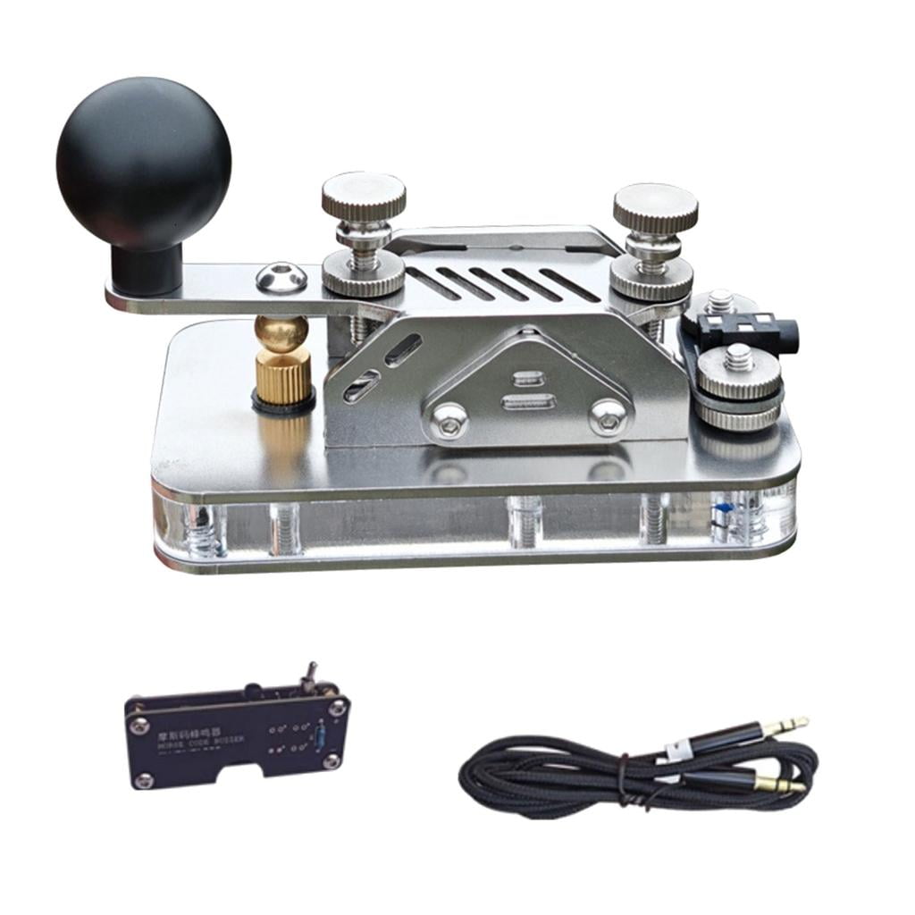Ciwanning Professional CW Key Make of Metal Ensuring Precise Morse Code ...