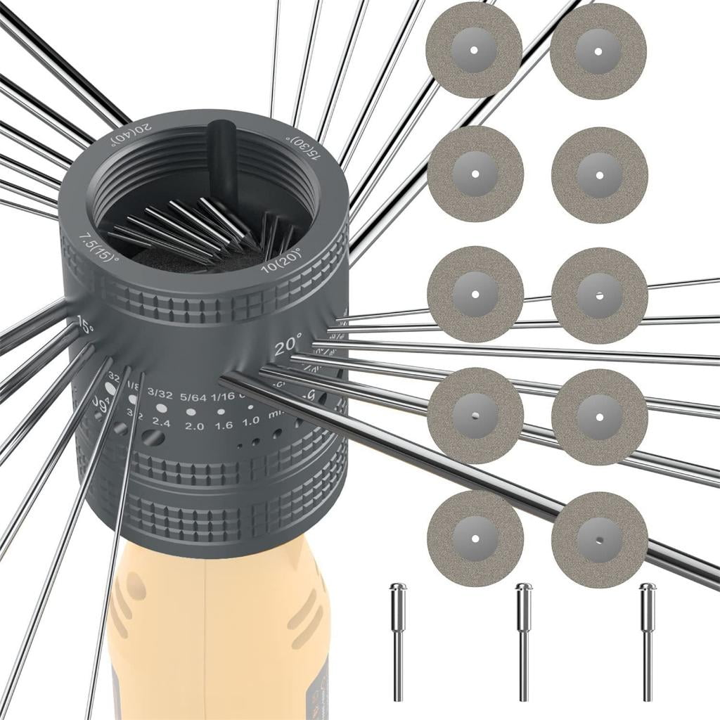 Ciwanning Professional Grinding Tool Set for Electrode Reshaping and ...