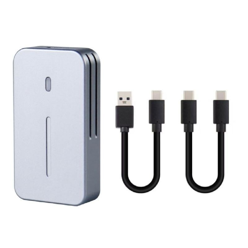 Ciwanning RTL9210B Dual Protocol M.2 SSD Enclosure Case NVMe Sata NGFF ...