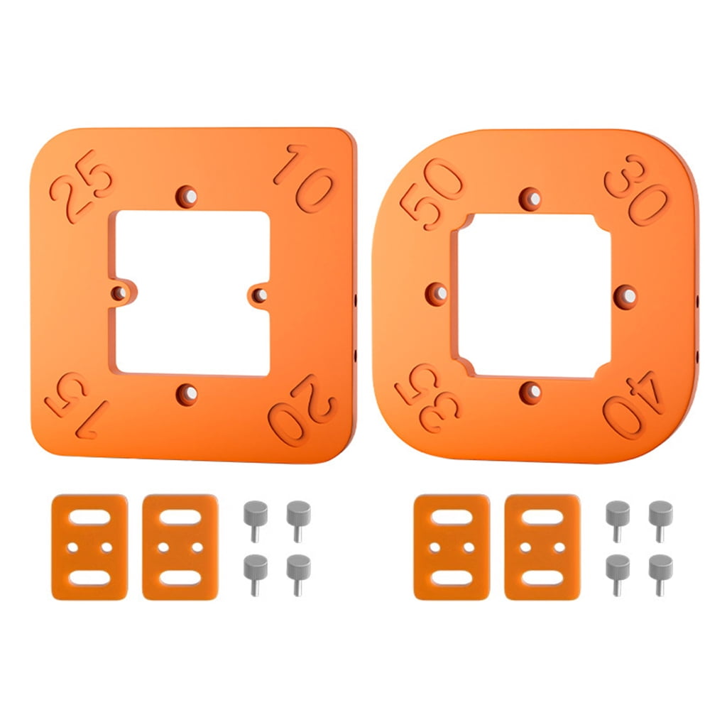 Ciwanning Radius Jigs Cutting Tool Woodworking Router Template Round ...