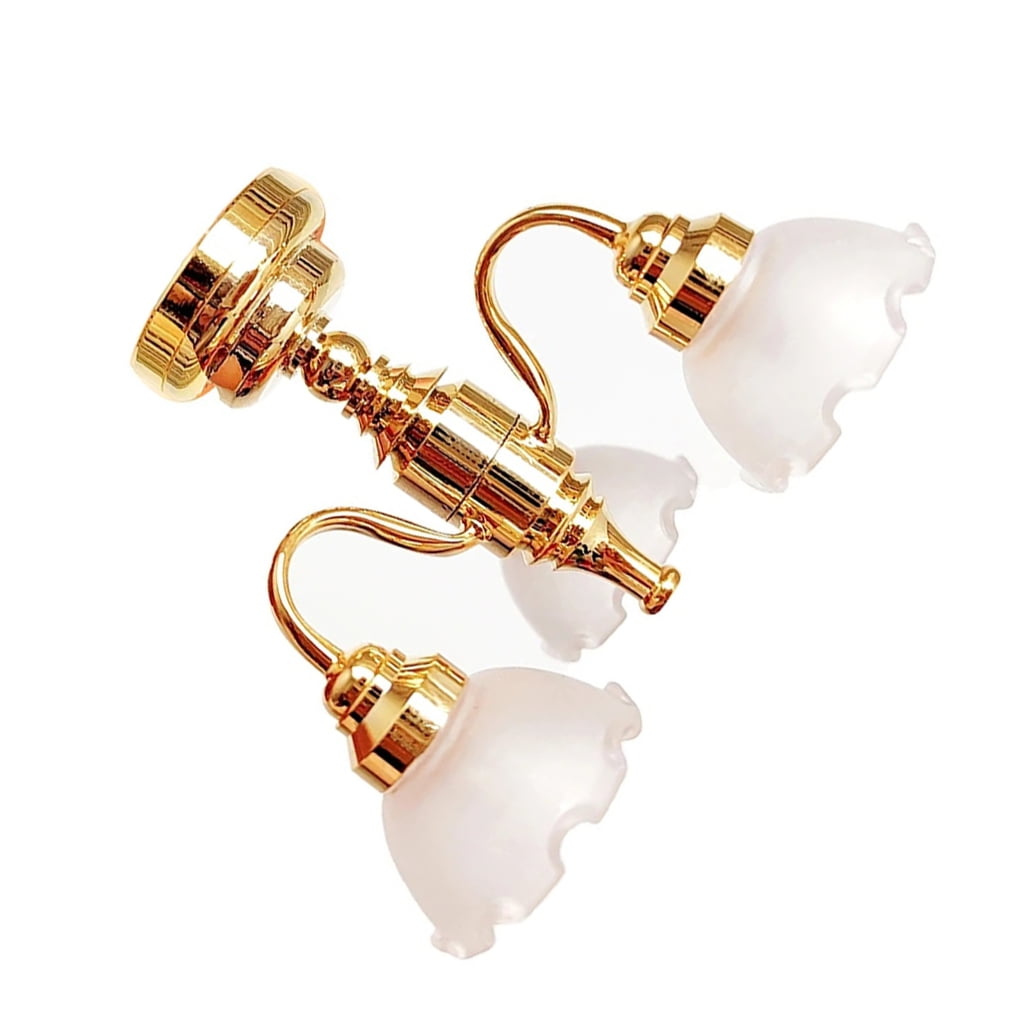 Ciwanning Realistic 1/12 Scale Dollhouses 3 Head Chandelier Hanging ...