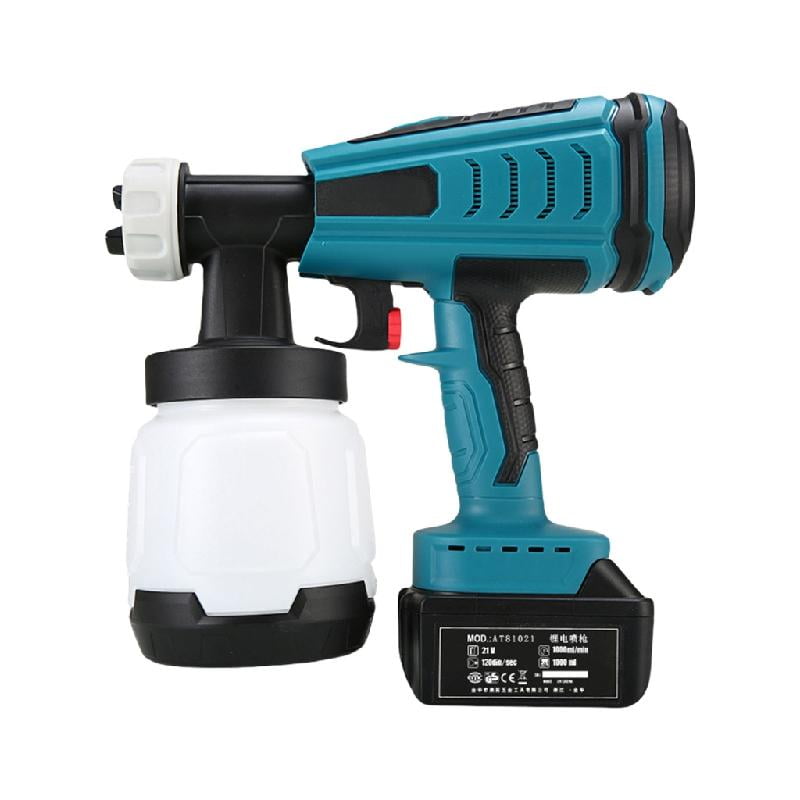 Ciwanning Rechargeable 18V Battery Cordless Paint Sprays Brushless ...