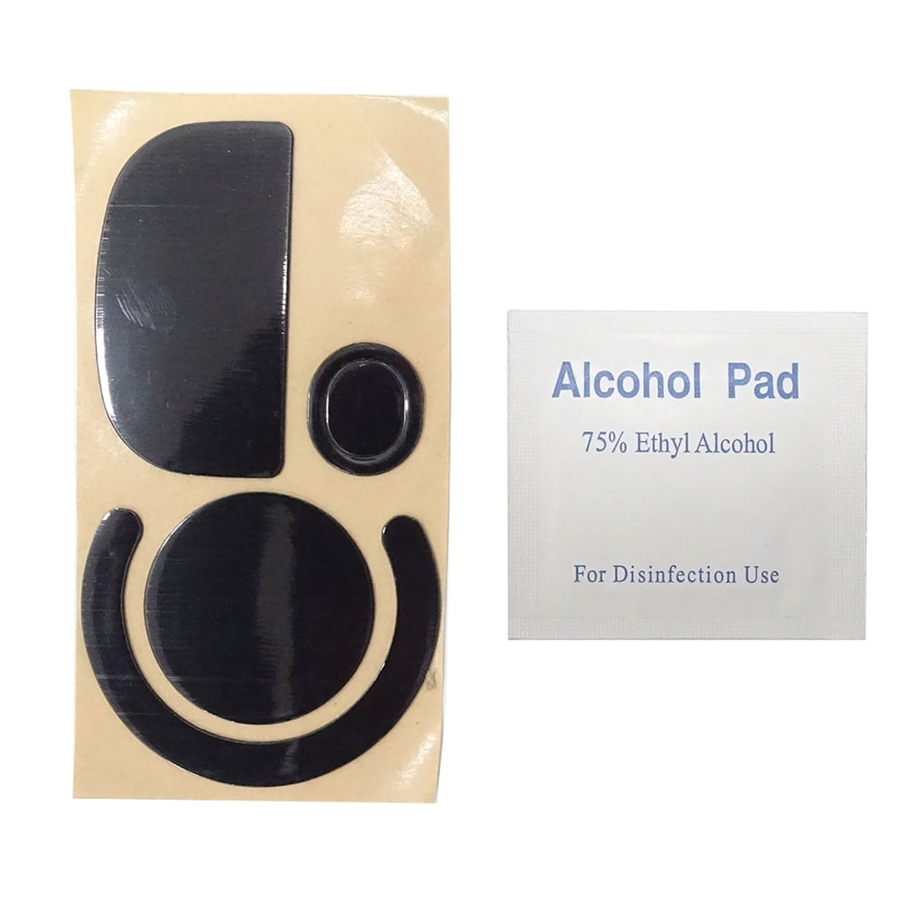 Ciwanning Replacement Mouse Skates Pad 1Set Round Curved Edges Mouse ...