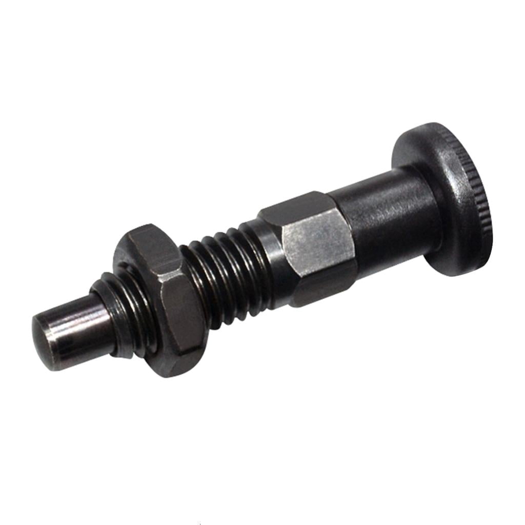 Ciwanning Carbon Steel Knob Plunger Spring Return Knob Plunger Fine ...