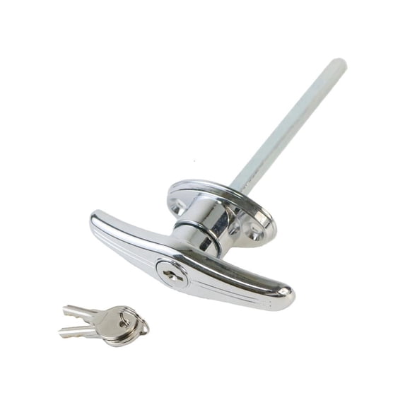 Ciwanning Rustproof Zincs Alloys Garage Lock T Handle Design 2 Key ...