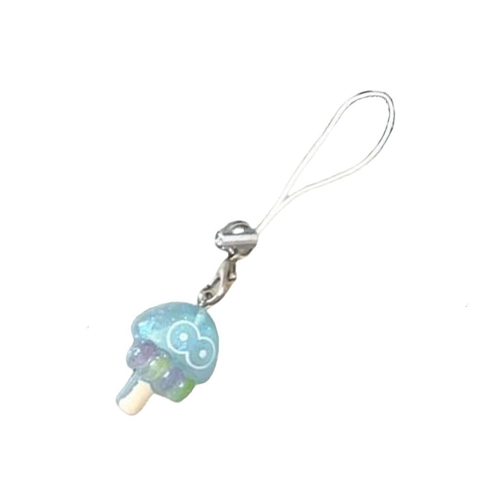 Ciwanning Shimmering Small Ice Cream Phone Lanyard Resin Keychain ...