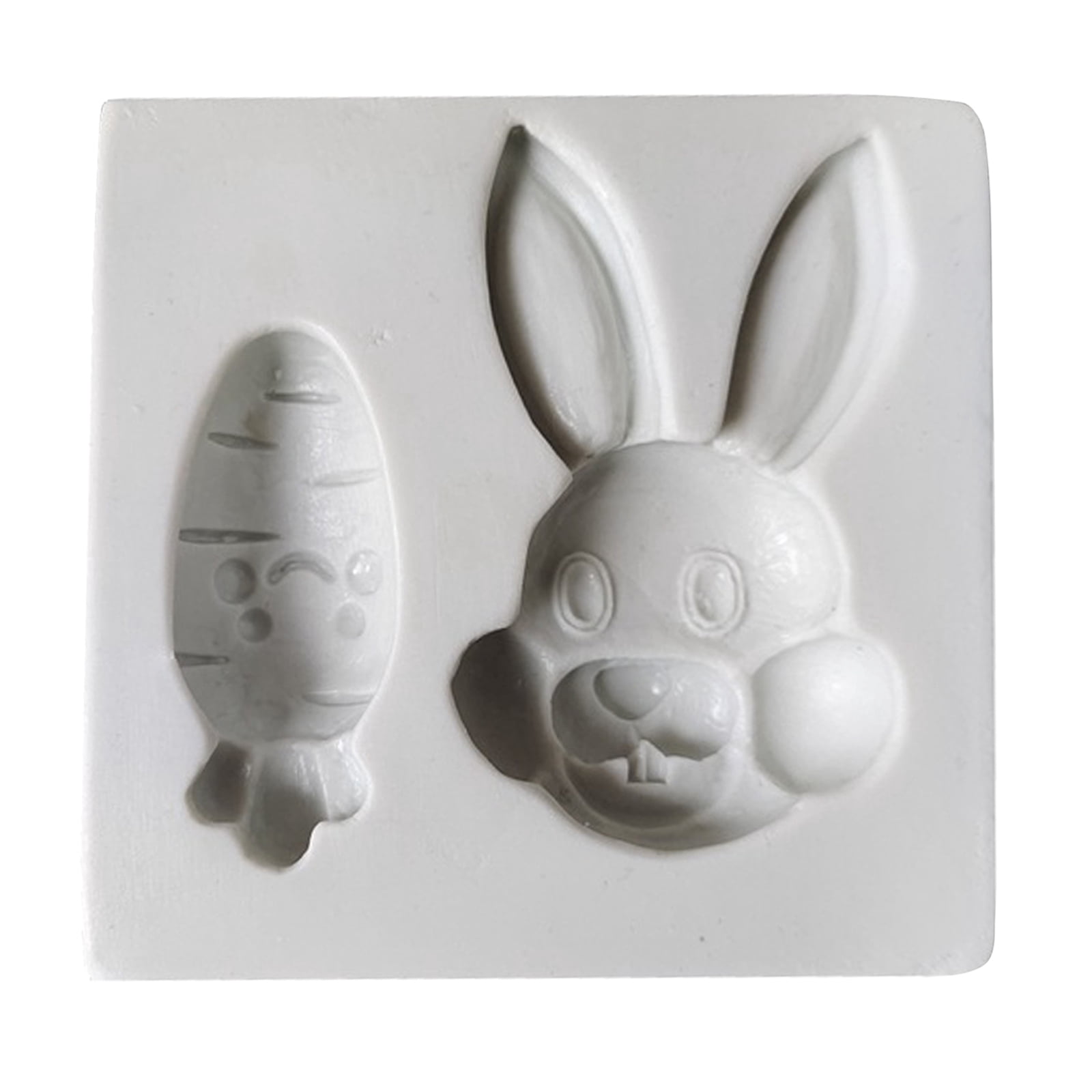 Ciwanning Silicone Fondant Molds Easter Carrot Shaped Moulds Chocolate ...