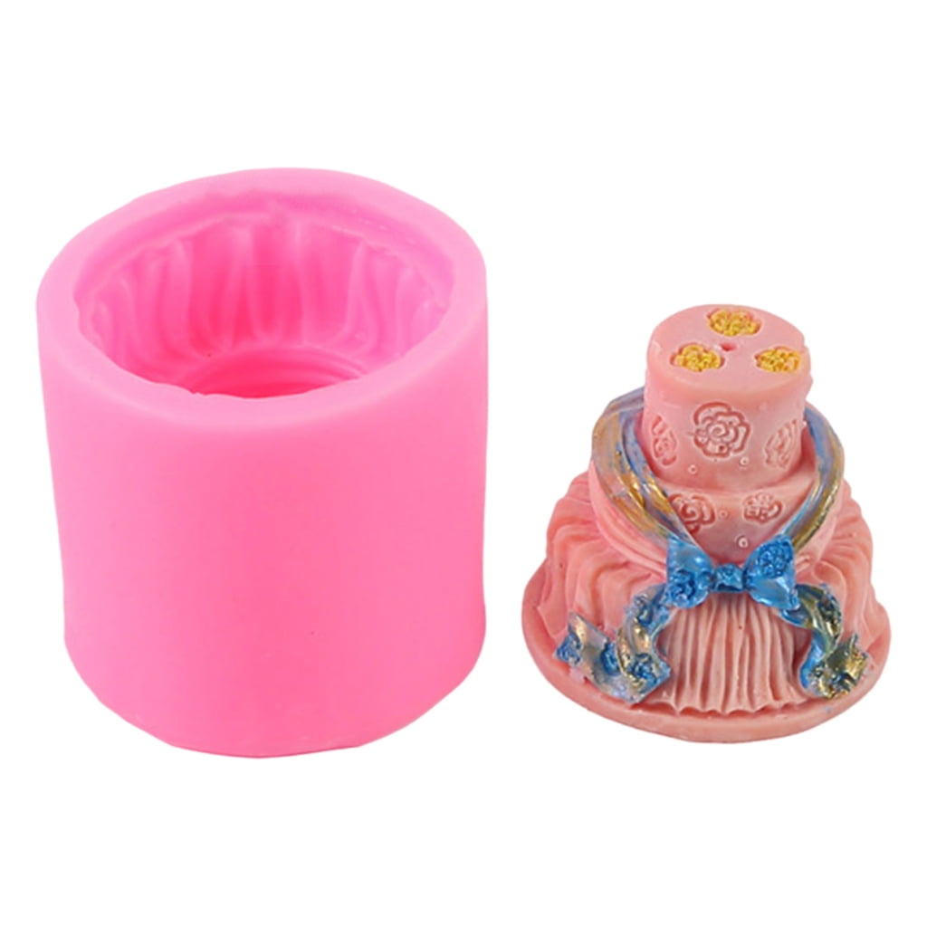 Ciwanning Silicone Fondant Moulds Candy Molds Cake Shaped Reusable ...