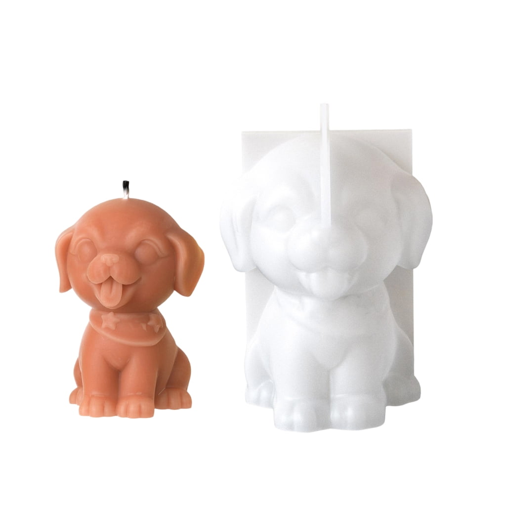Ciwanning Silicone Mold Crafting Mold Moulds Dog Shape Craft Silicone ...
