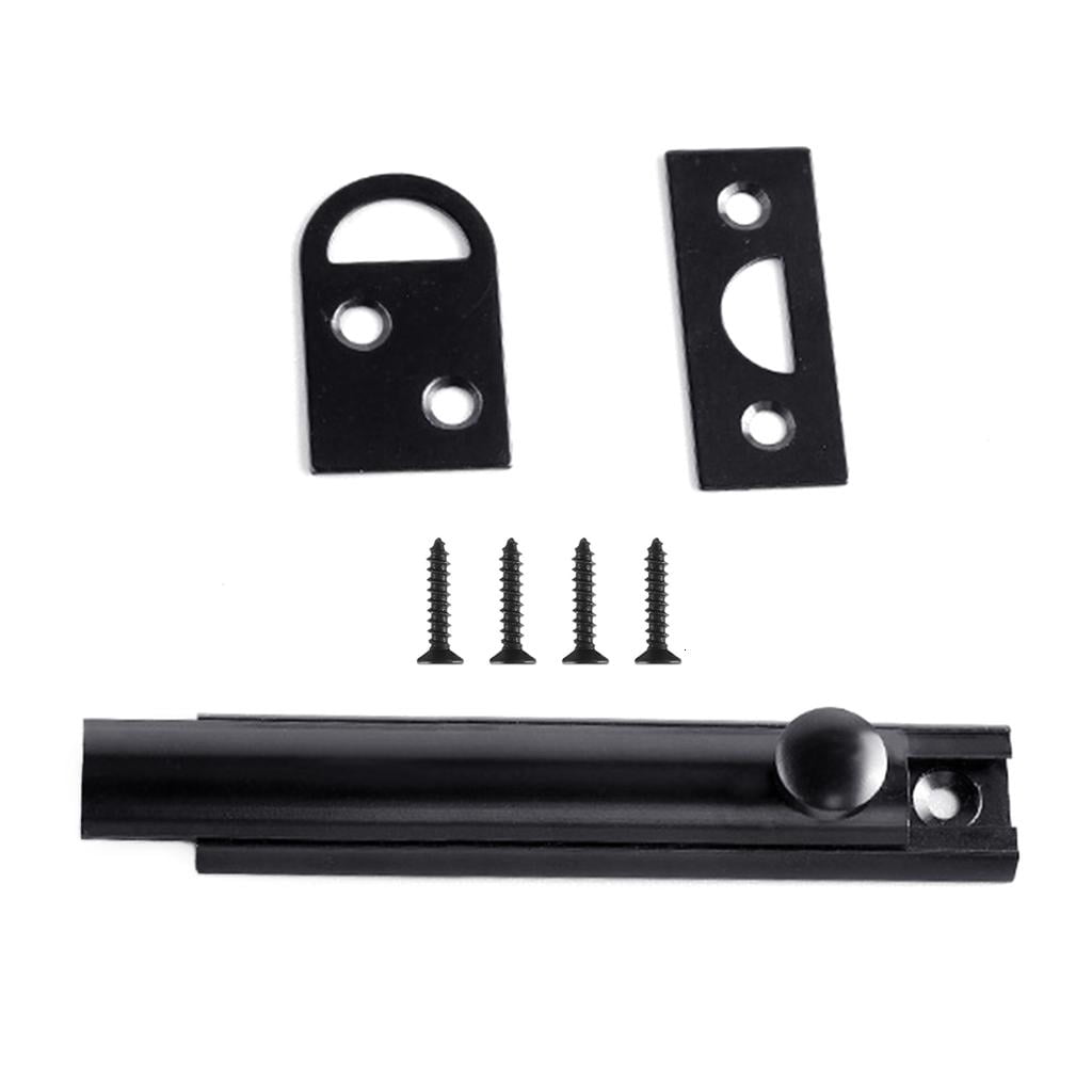 Ciwanning Sliding Bolt Lock Heavy Duty Iron Easy Installation for ...