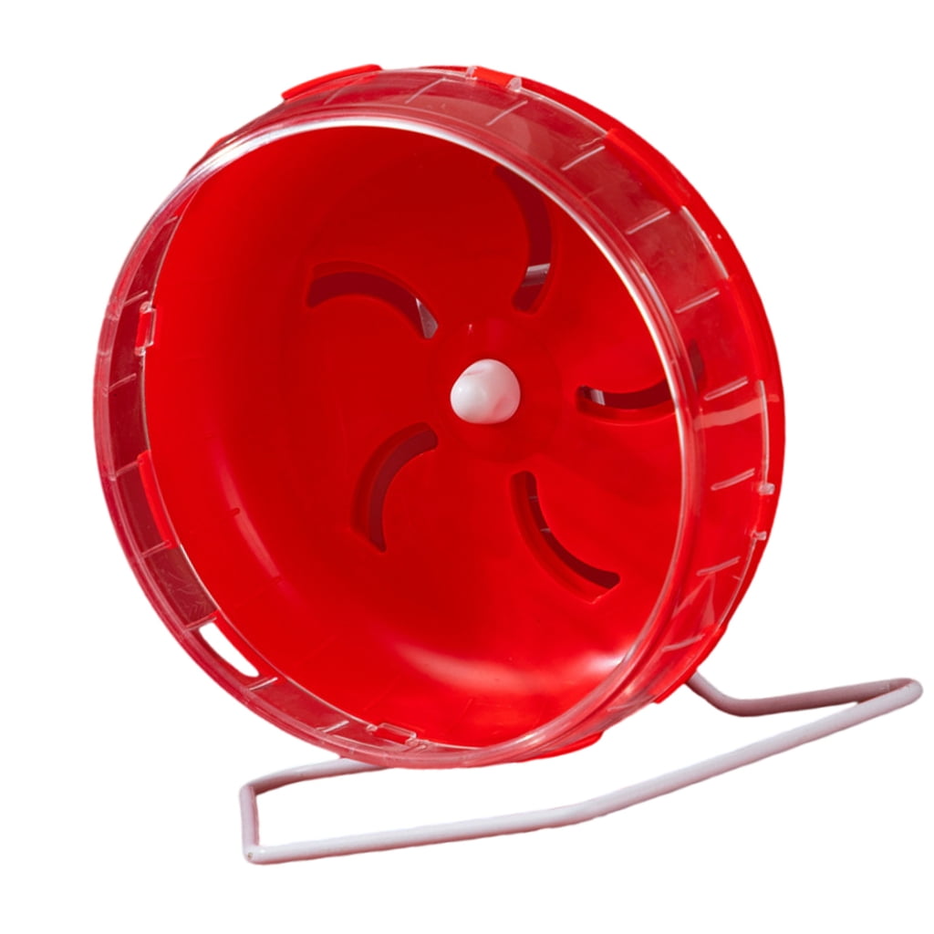 Ciwanning Small Pet Exercise Wheel Interaction Mute Roller and Base for ...