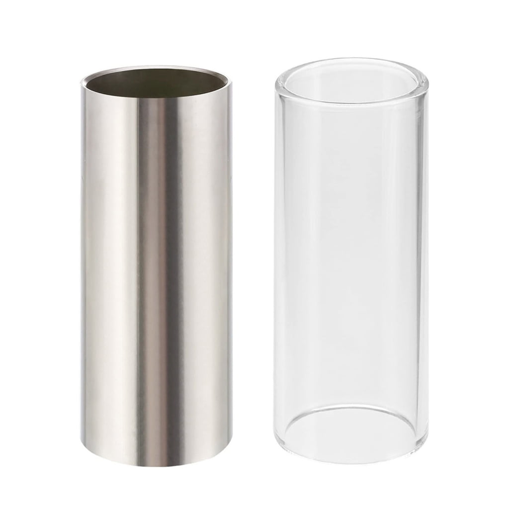 Ciwanning Stainless Steel Guitar Slide Finger and Knuckles Slide Metal ...