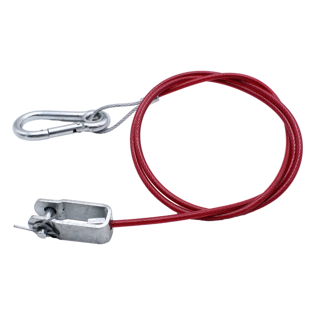 Ciwanning Stainless Steel Trailer Rope with U shaped Clip and Carabiner ...