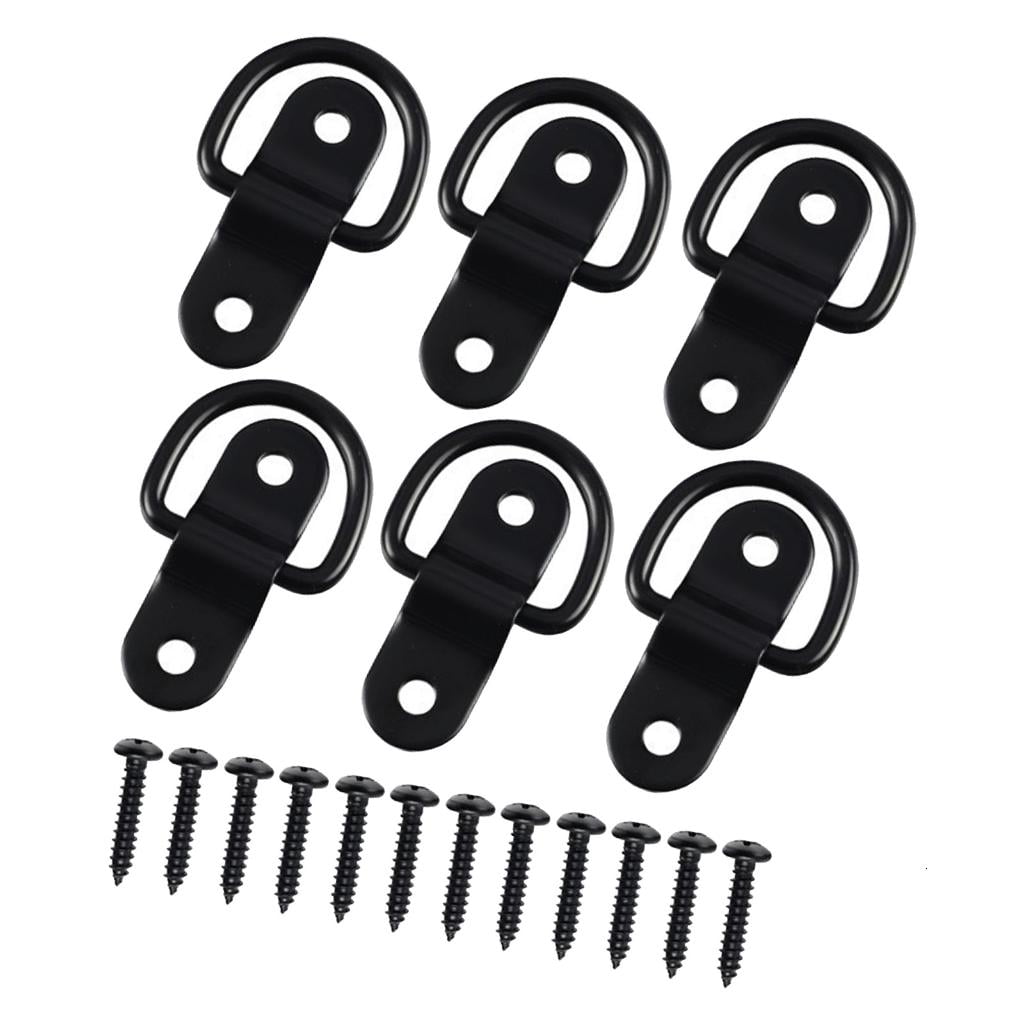 Ciwanning Steel D Rings Lashing Eyelets With Screws For Permanent ...