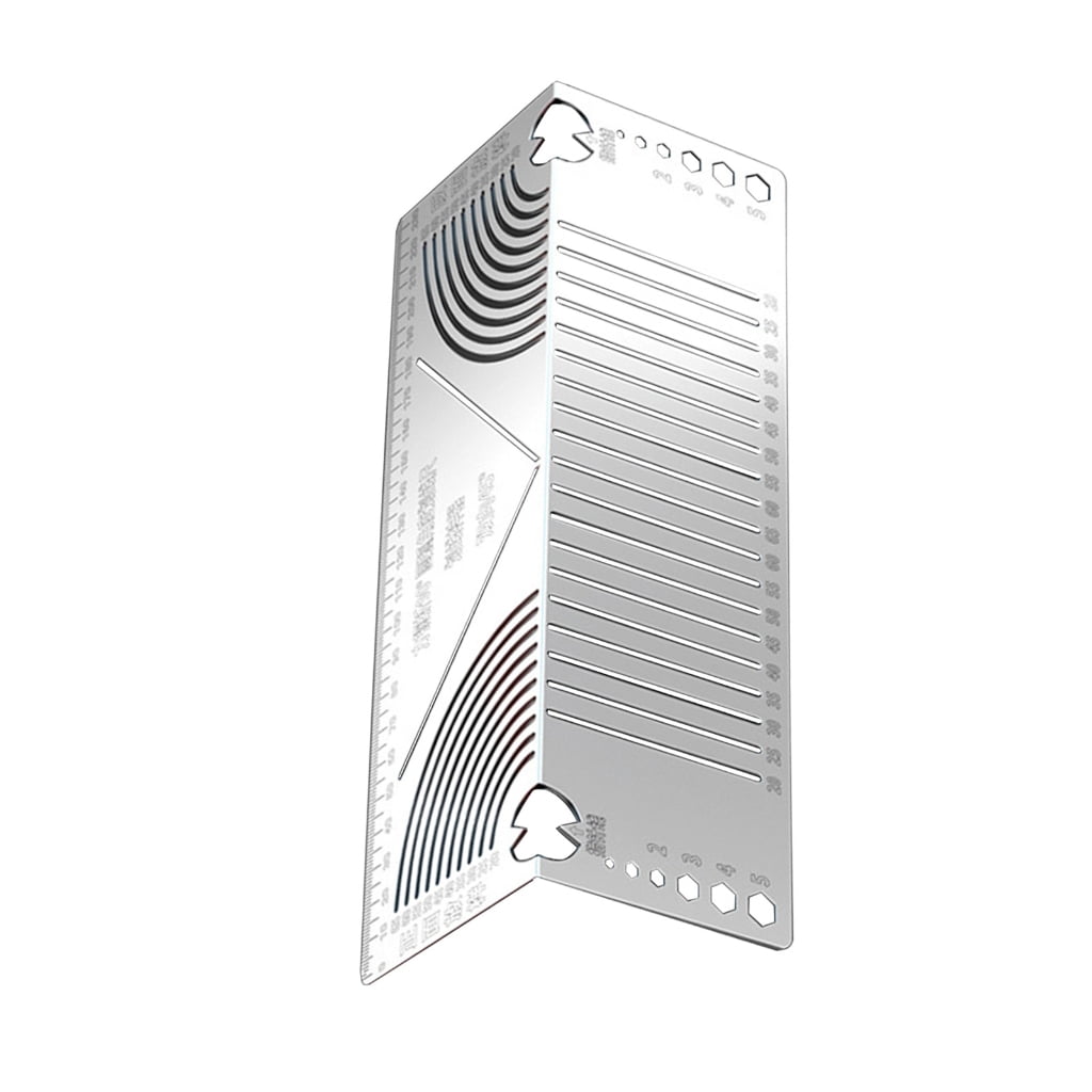 Ciwanning Strong Metal Pipe Notching Guide Multifunction Pipe Layout ...