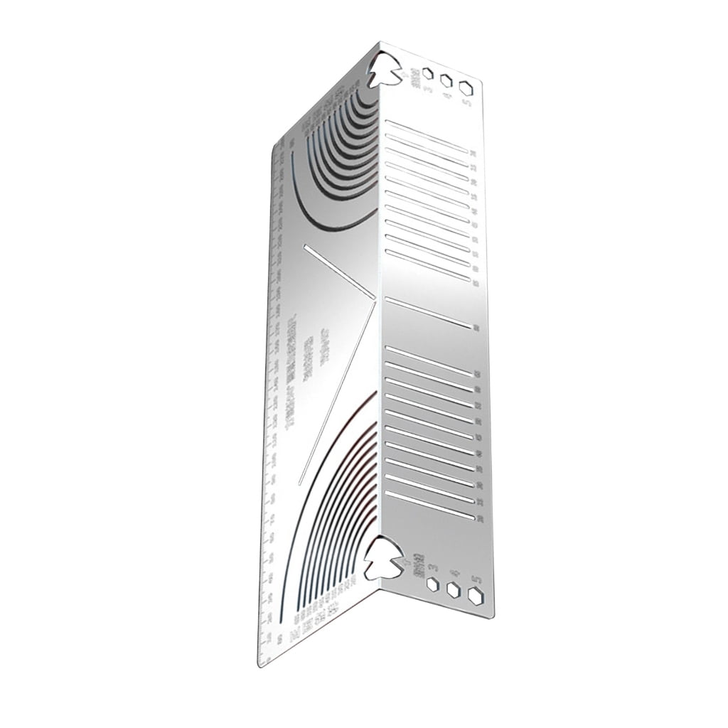Ciwanning Strong Metal Pipe Notching Guide Multifunction Pipe Layout ...