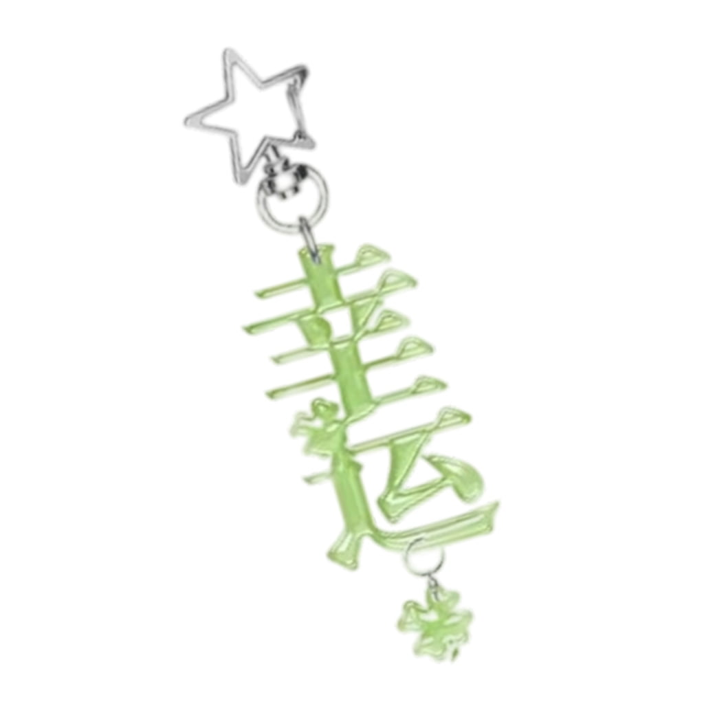 Ciwanning Sturdy Acrylic Keychain Uplifting Quotes Charm Positive ...