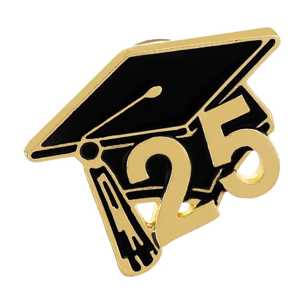Ciwanning Sturdy Alloy Graduation Hat Brooch Elegant Graduation Hat ...