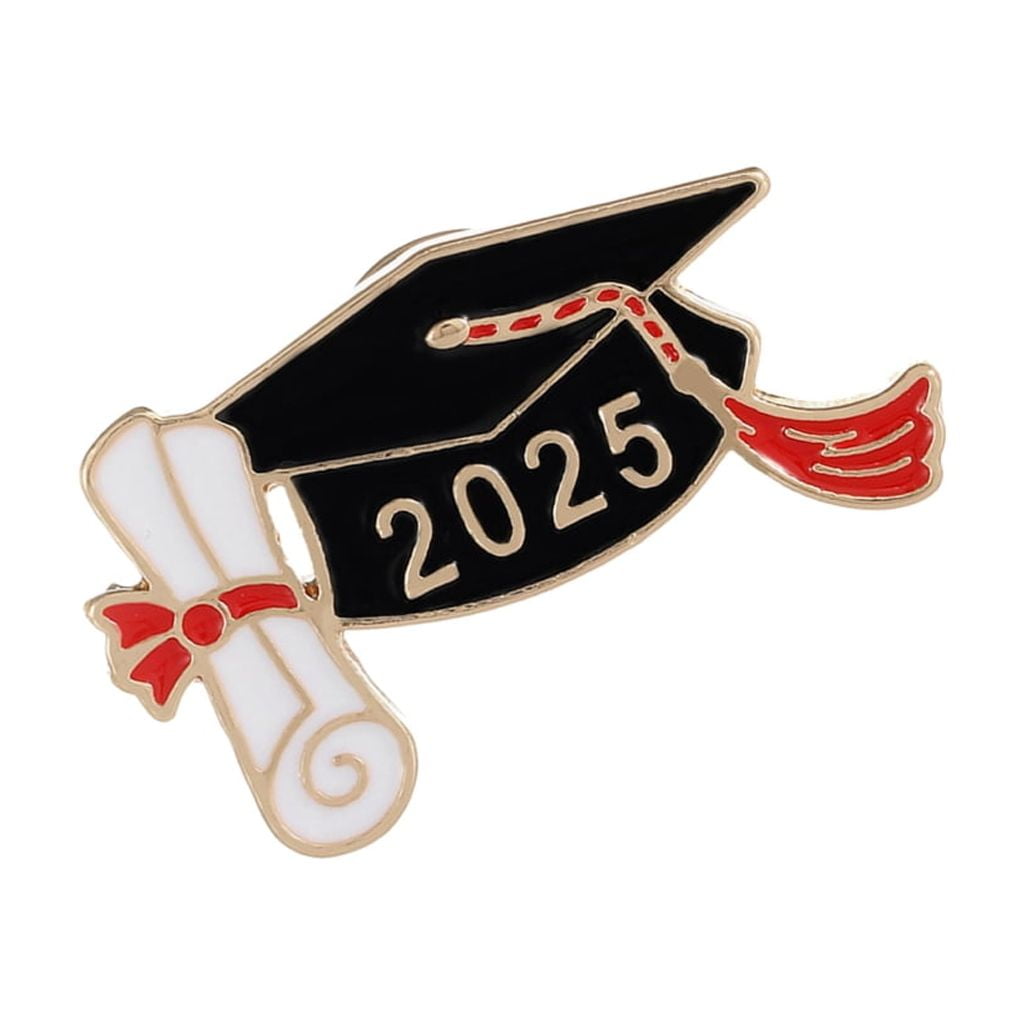 Ciwanning Sturdy Alloy Graduation Hat Brooch Elegant Graduation Hat ...