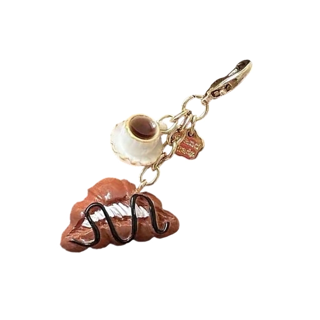 Ciwanning Stylish Bread Buckle Keychain Fun and Functional Designs ...