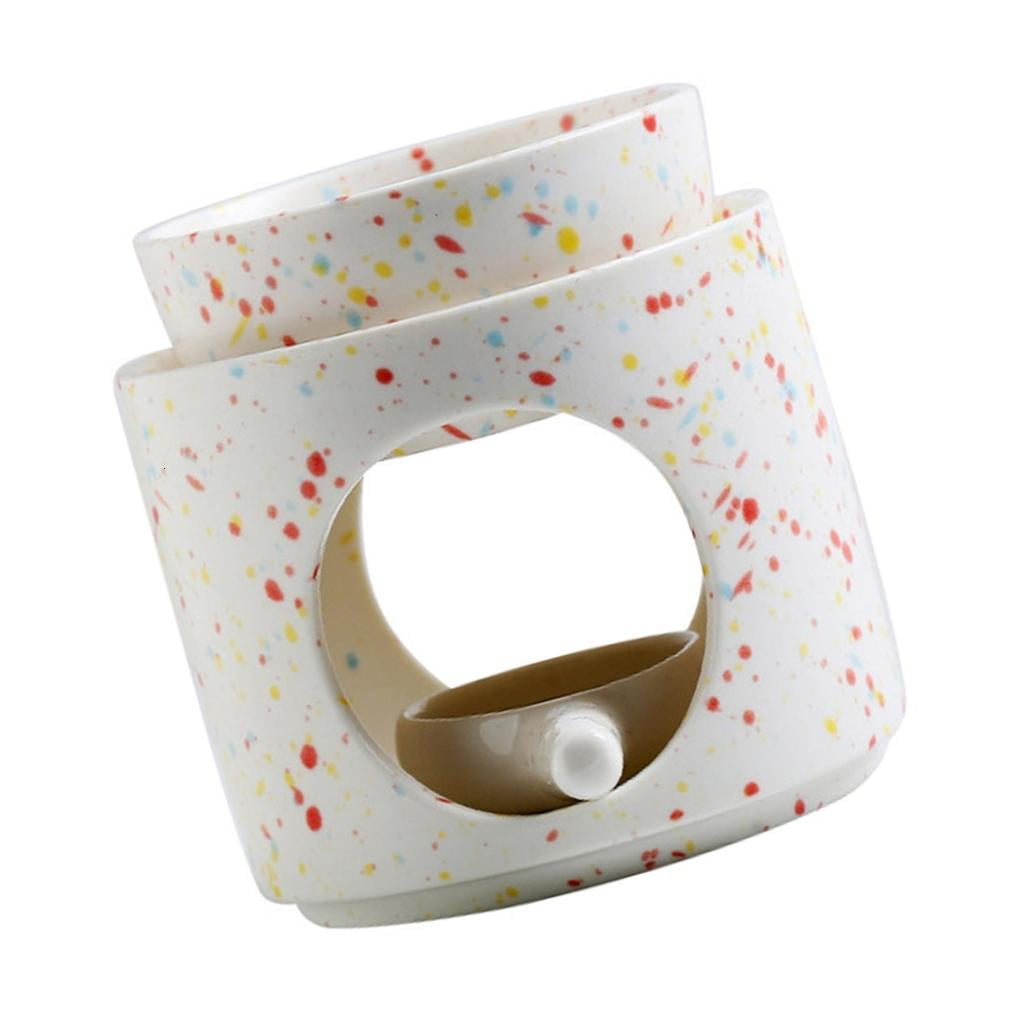 Ciwanning Stylish Colorful Dots Ceramics Essential Oil Burners with ...