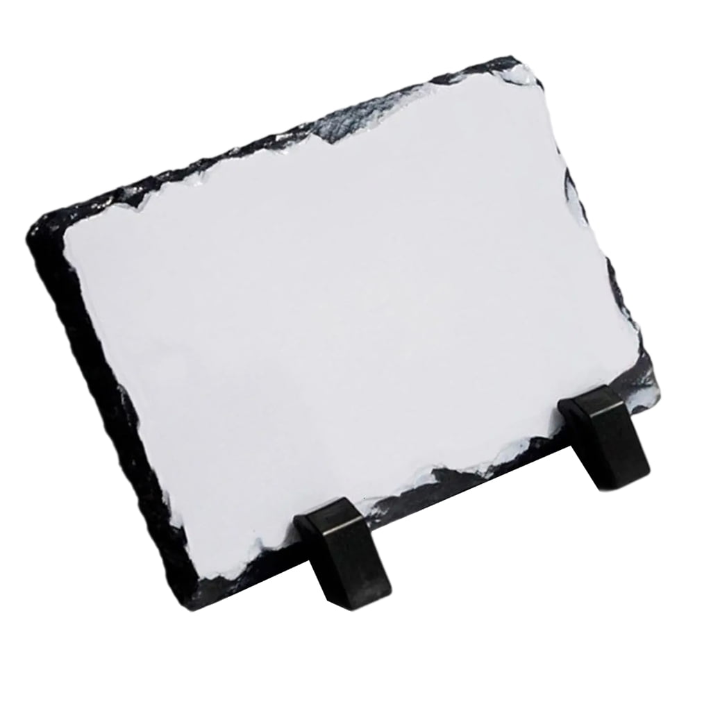 Ciwanning Sublimations Slated Rock Blanks Heart Stone Slated Desktop ...