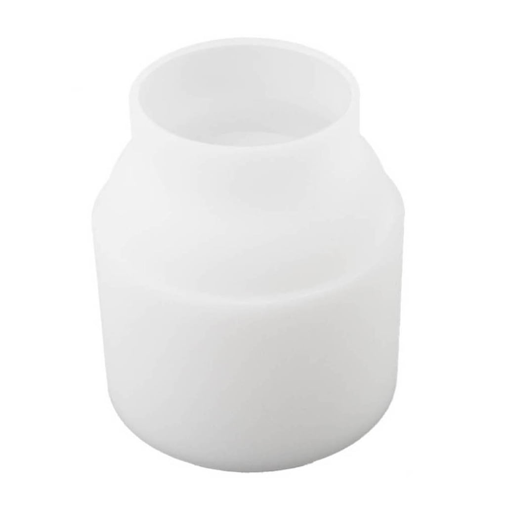 Ciwanning Tea Cup Shaped Silicone Mold Jar Silicone Molds for Making ...