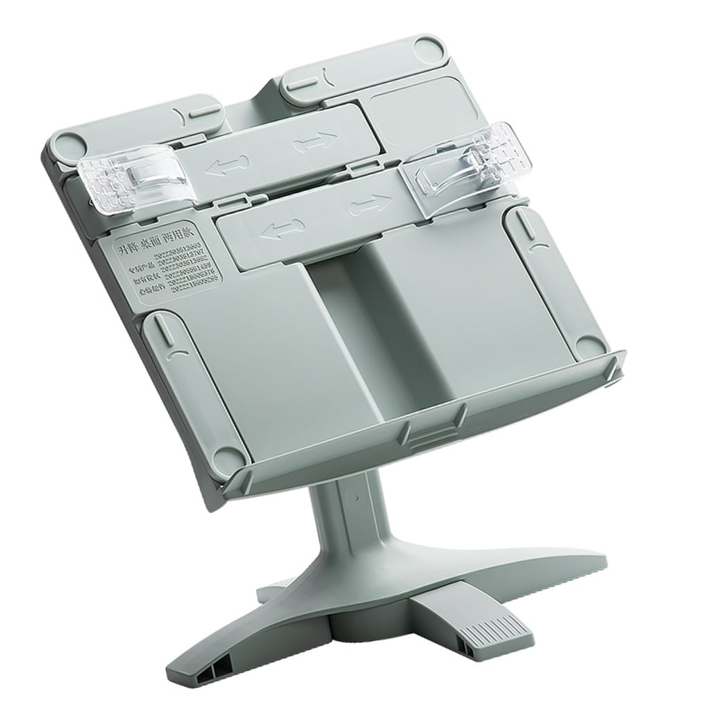 Ciwanning Textbook Book Holder with Page Clip Reading Stand Height ...