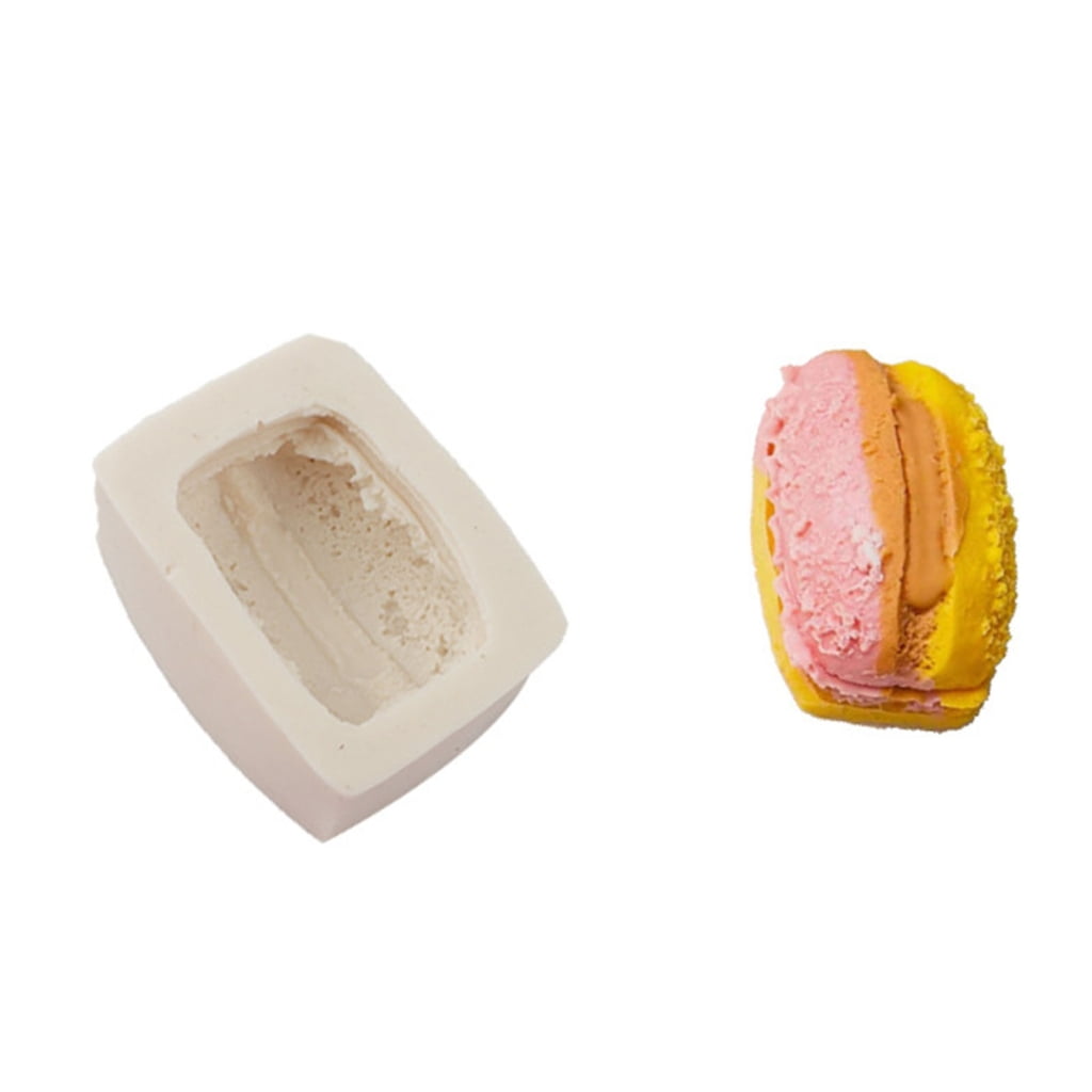 Ciwanning Toast-Bread Soap Silicone Mold Simulation Silicone Mold ...
