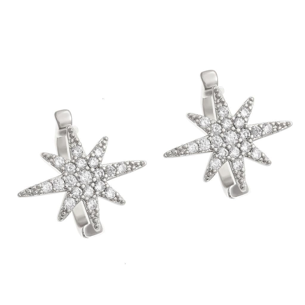 Ciwanning Trendy Star Earphone Clip Not Piercing Star Earphone Cuff ...
