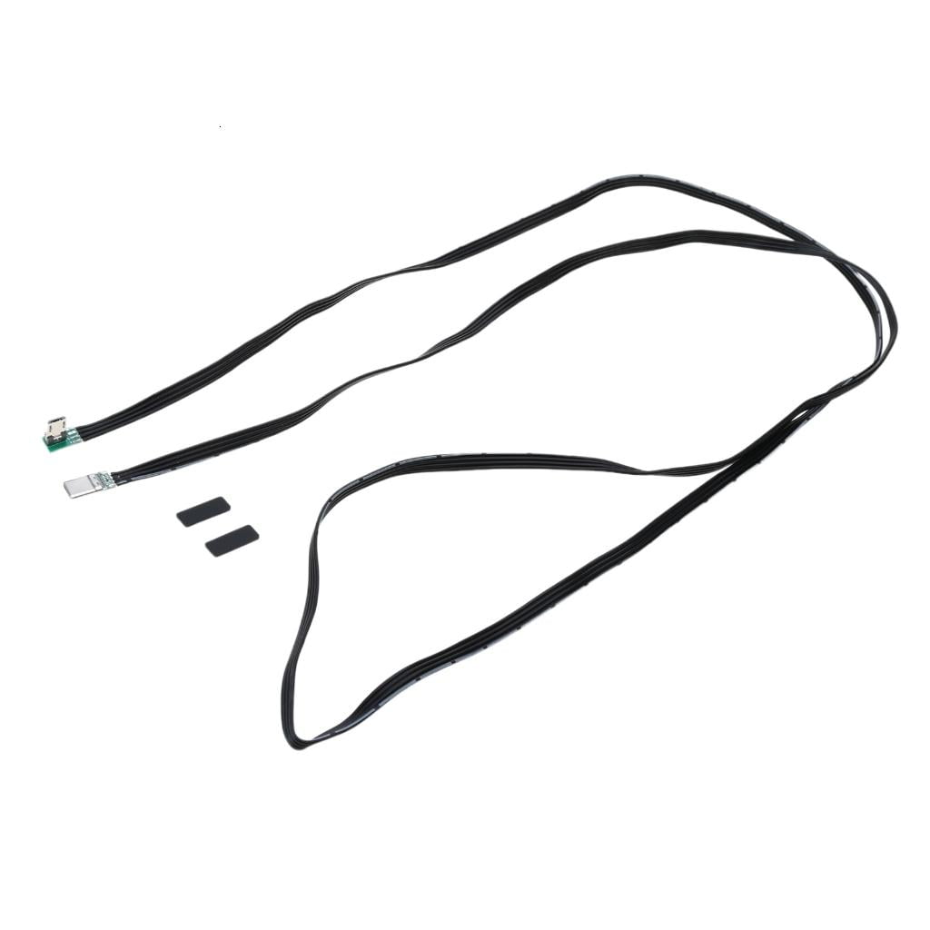 Ciwanning TypeC to MicroUSB Adapters Ribbon Flat Up/Down Angled USBC ...