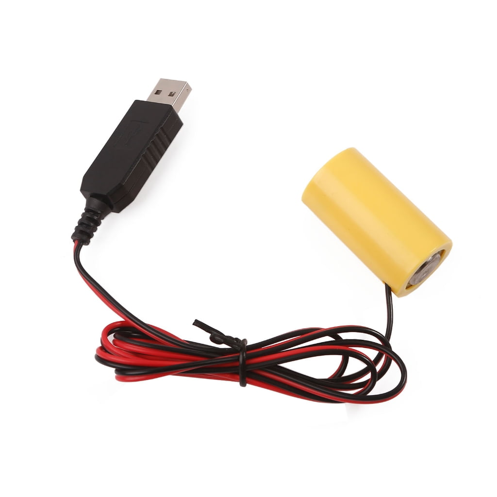 Ciwanning USB 5V2A Battery Adapter Cord Eliminators Cable Replace 3x ...