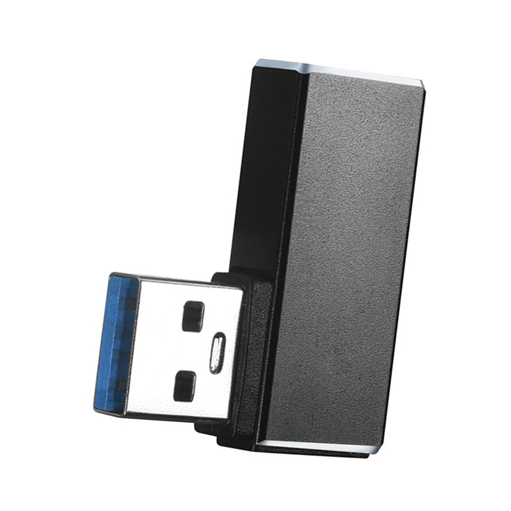 Ciwanning USB3.0 Conversion Adapter Male to Female 90 Degree Connector ...