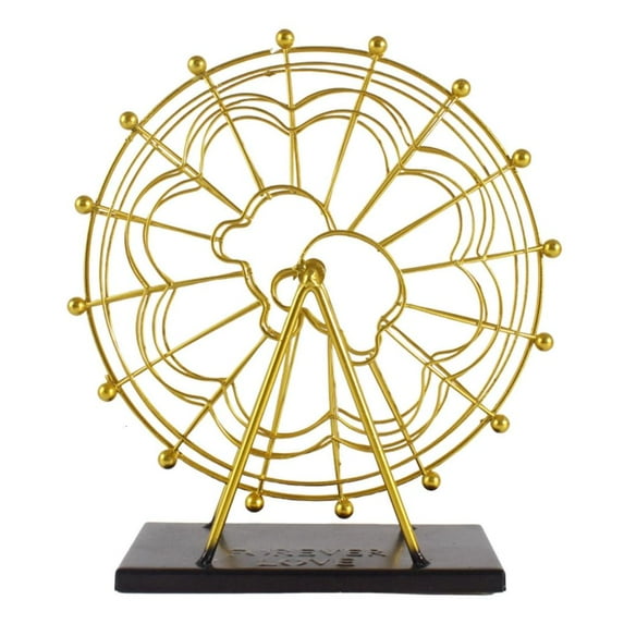 Ciwanning Unique Metal Ferris Wheel Craft Model Ornament for Living ...