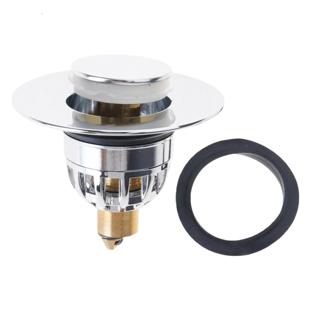 Ciwanning Universal Bathroom Sink Plug Replacement Wash Basin Plug Easy ...