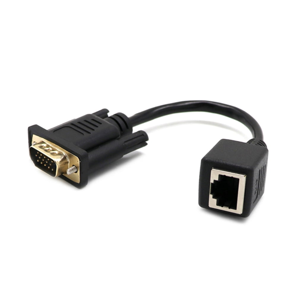 Ciwanning VGA to RJ45 Adapters Cord 15cm VGA to RJ45 Ethernet Port ...