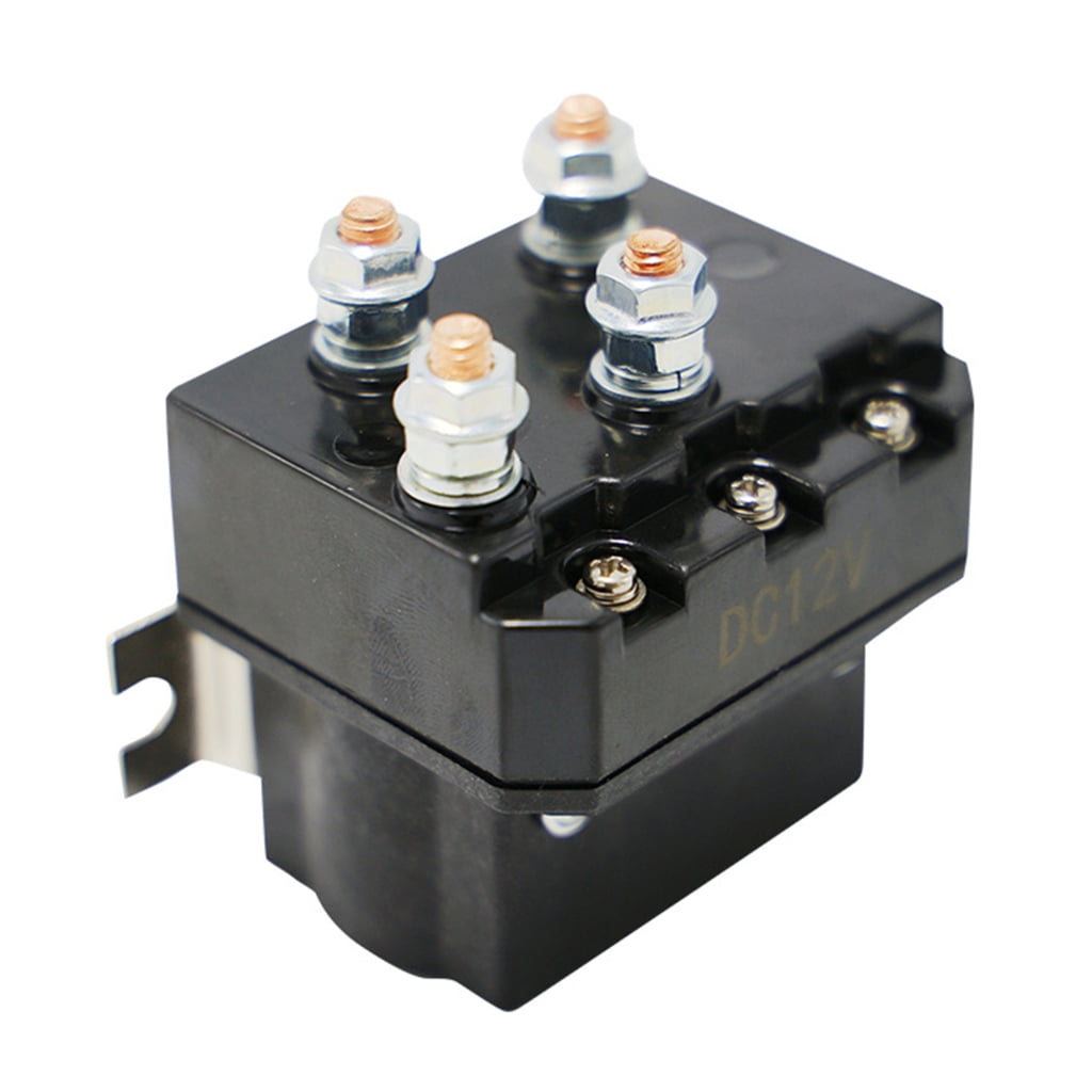 Ciwanning Vehicle Winch Contactor Winch Solenoid Relays 12V 250A ...